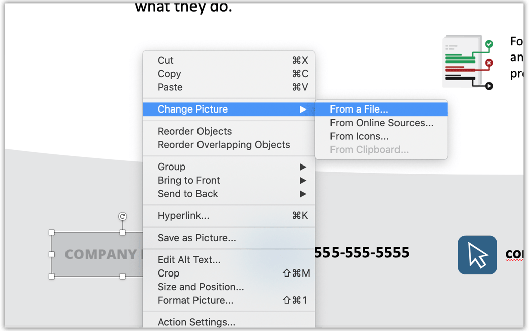 Deleting and replacing an image