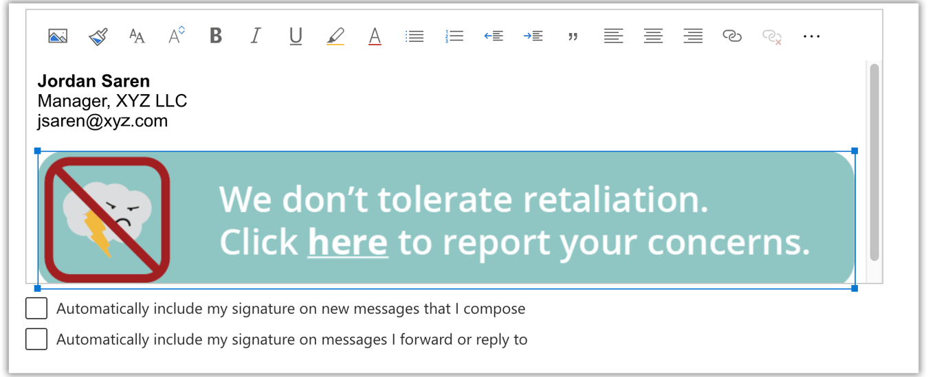 Adding a PNG to an email signature (Outlook)