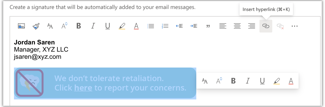 Adding a PNG to an email signature (Outlook)