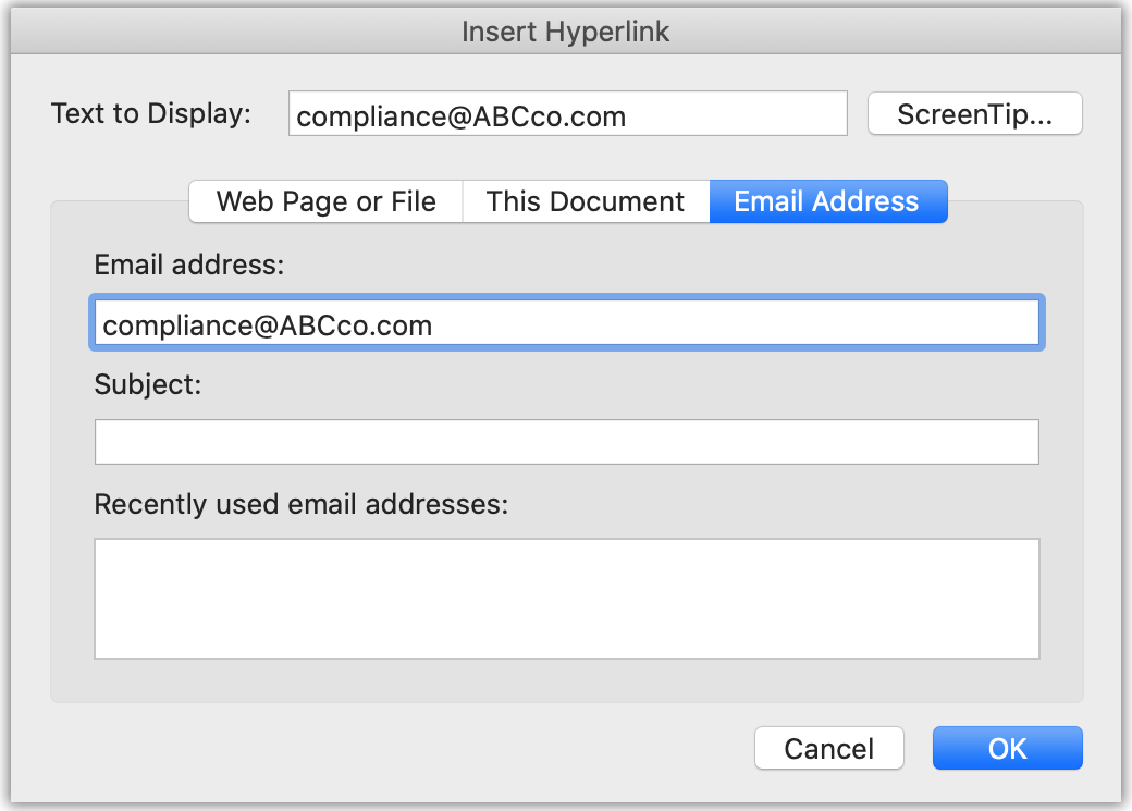 Editing hyperlinks in PowerPoint