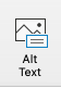 Adding Alt Text for accessibility in PowerPoint